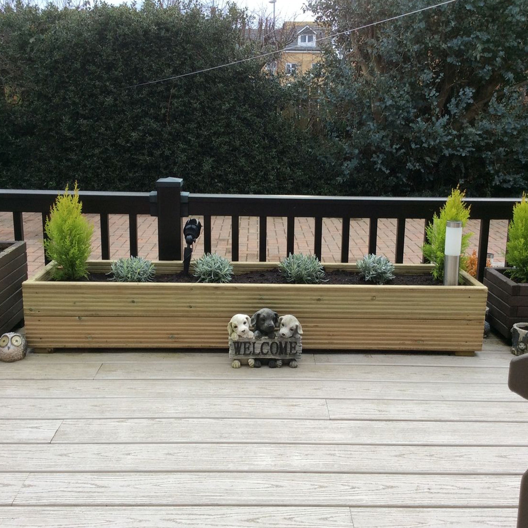 Decking Garden Planters| Handmade Planters - Ruby Furniture